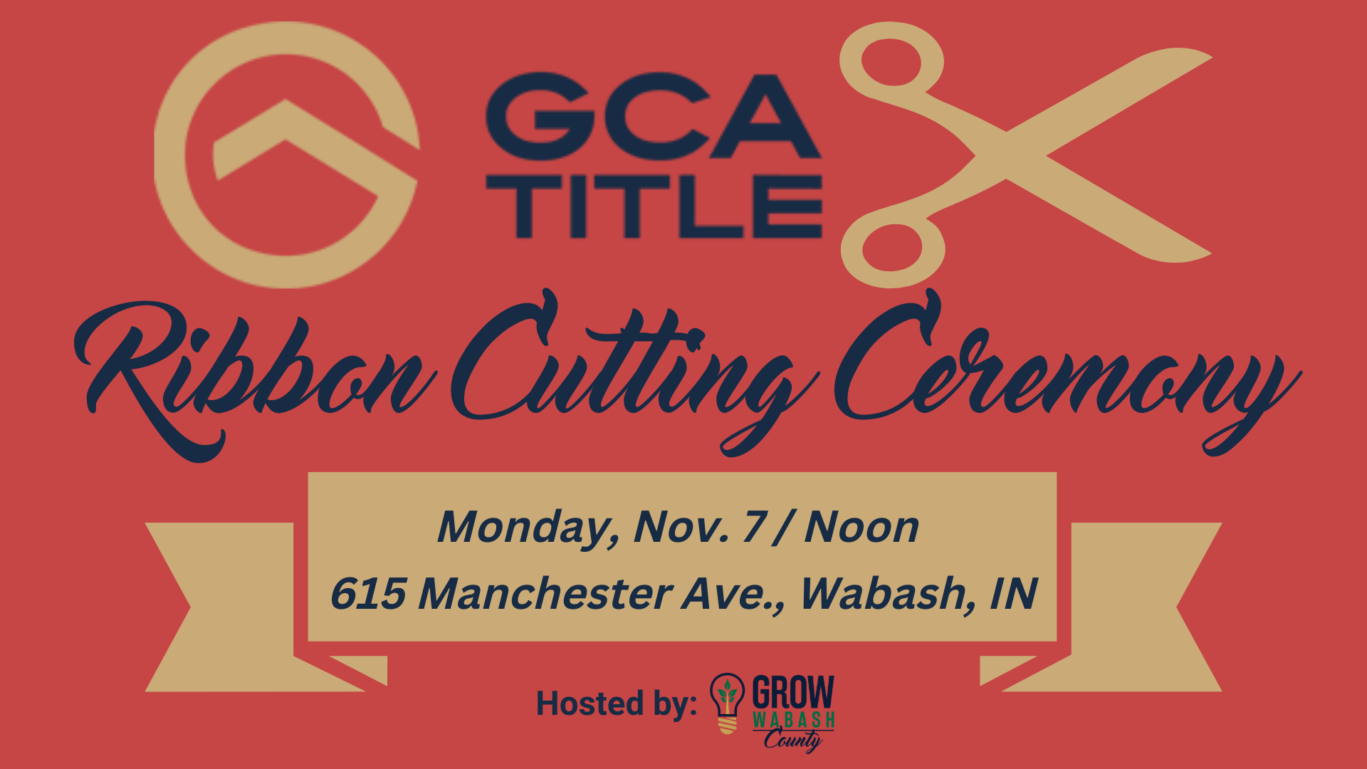 GCA Title to celebrate arrival in Wabash County